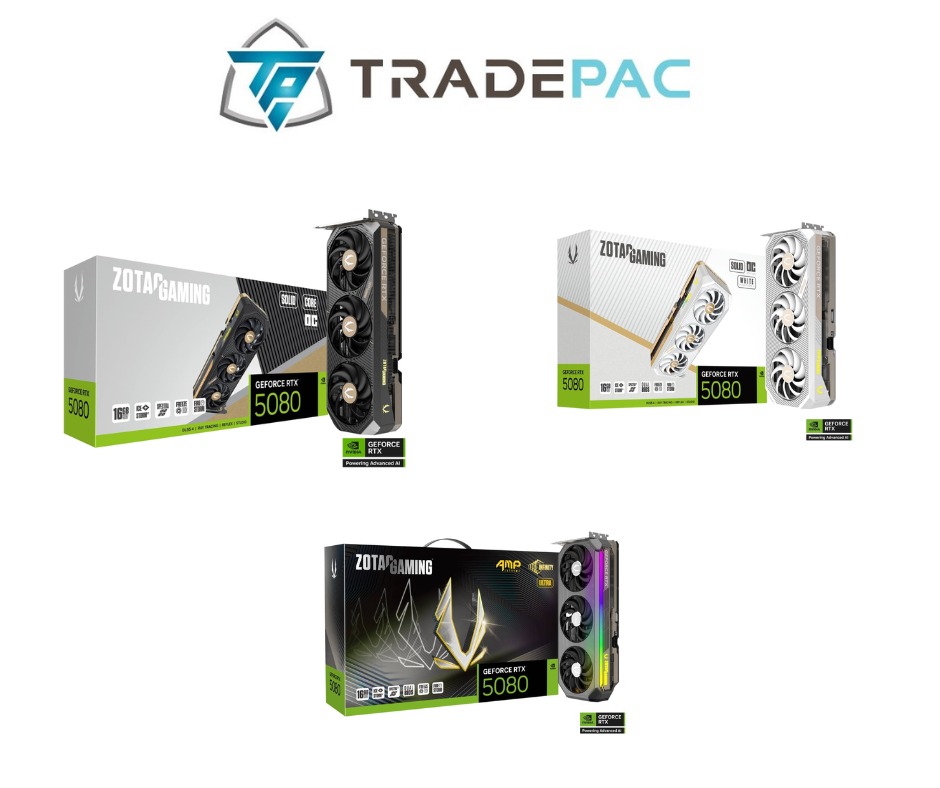 ZOTAC GAMING RTX 5080 SOLID CORE OC 16GB - $1648 / ZOTAC GAMING RTX ...