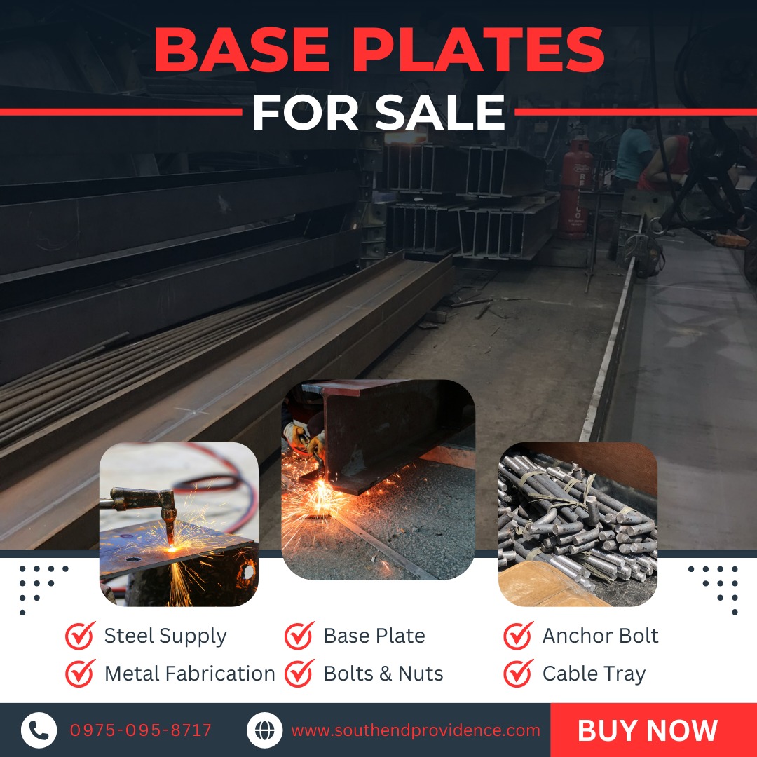 1000 x 400mm x 19mm thick Base Plate | Concrete Post Base Plate ...