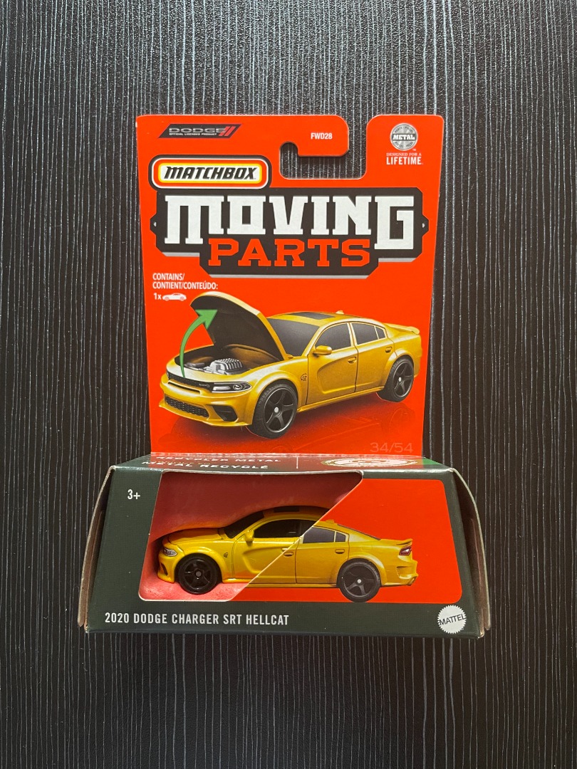 2020 Dodge Charger SRT Hellcat - MOVING PARTS, Hobbies & Toys, Toys ...