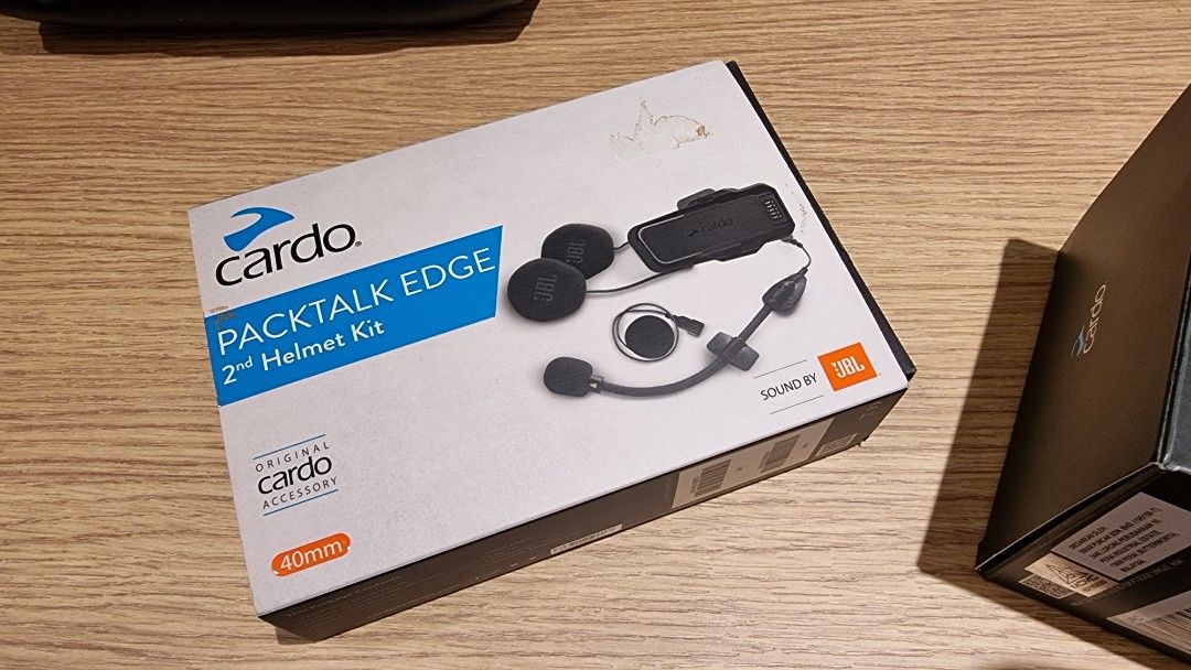 2nd Helmet Kit Cardo Edge, Motorbikes on Carousell