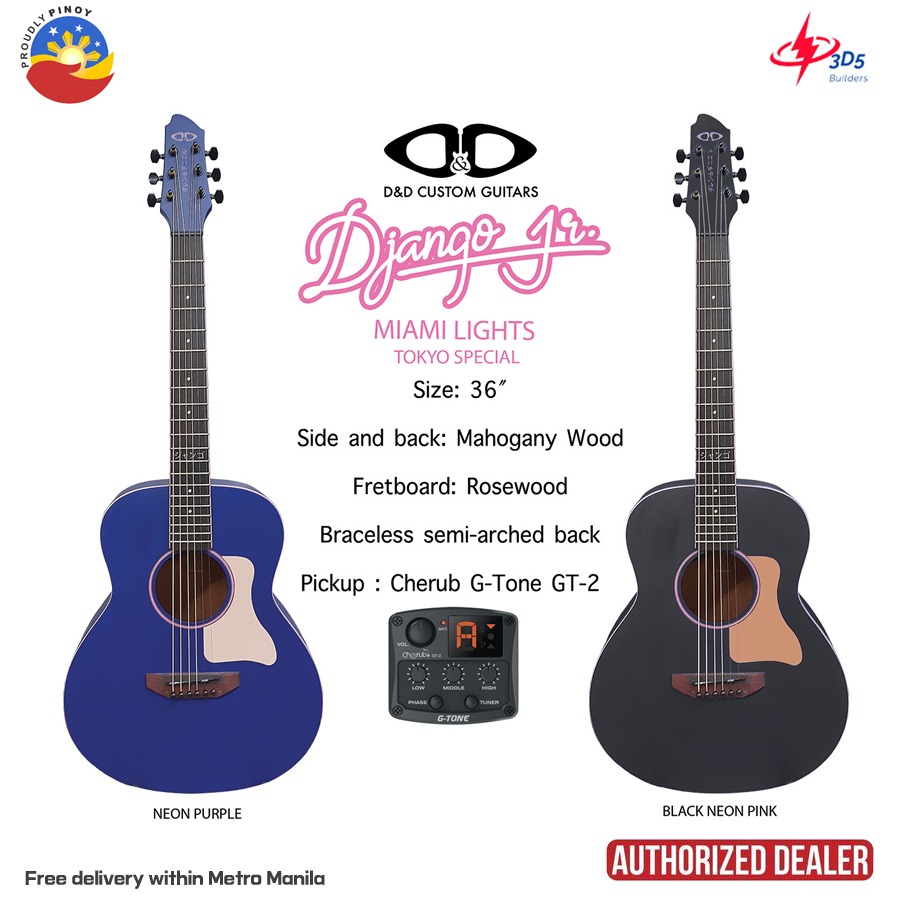 Acoustic Guitar , Django Tokyo Jr | D&D Custom Guitars | Music, Hobbies ...