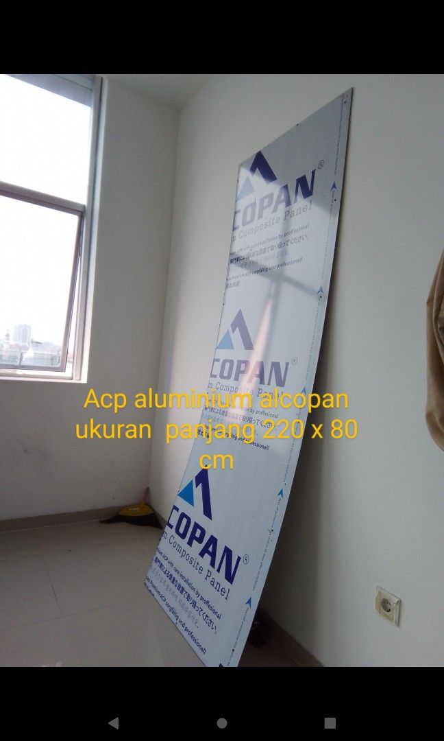 ACP Aluminium tebal...cocok untuk dapur atau papan nama, Perabotan Rumah di Carousell