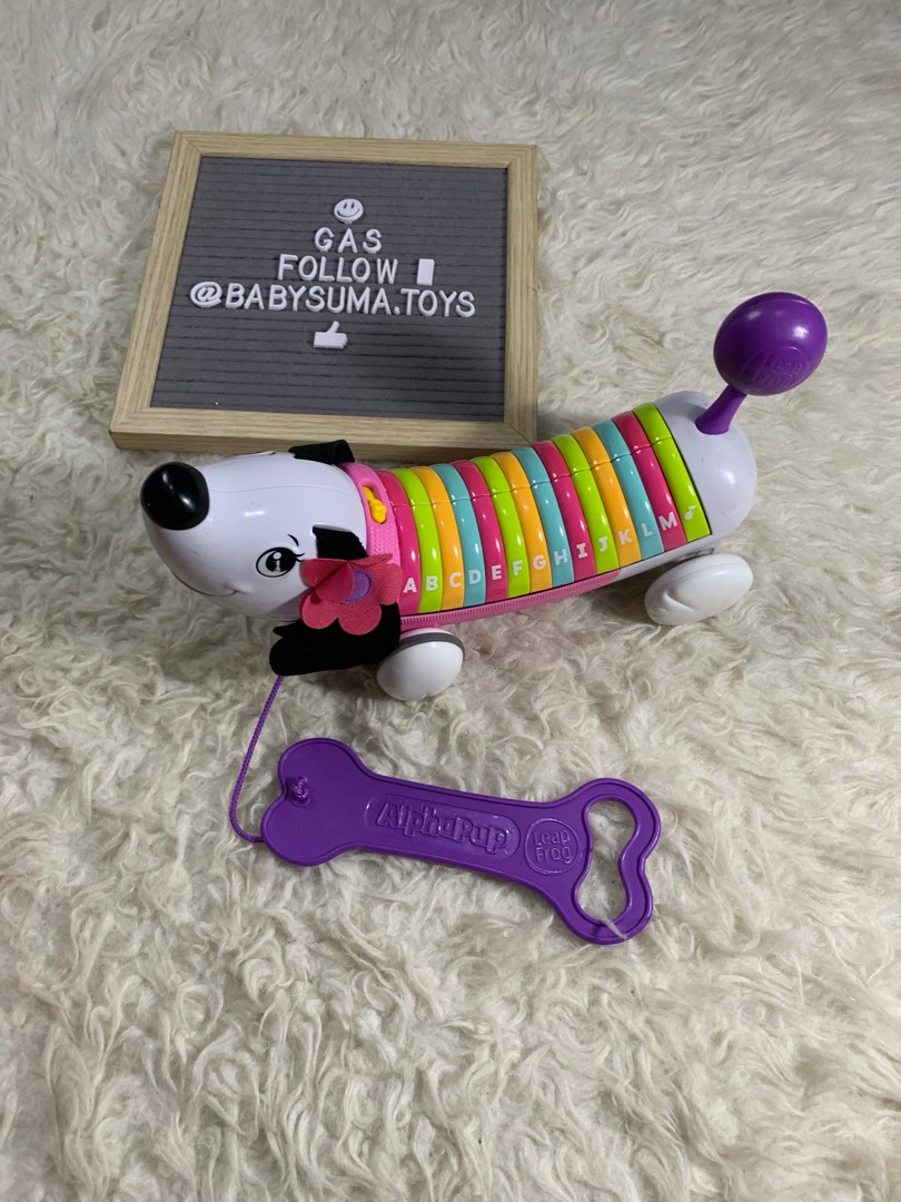 AlphaPup Leap Frog Mainan Alfabet Huruf Anak Edukasi bukan Hasbro ...