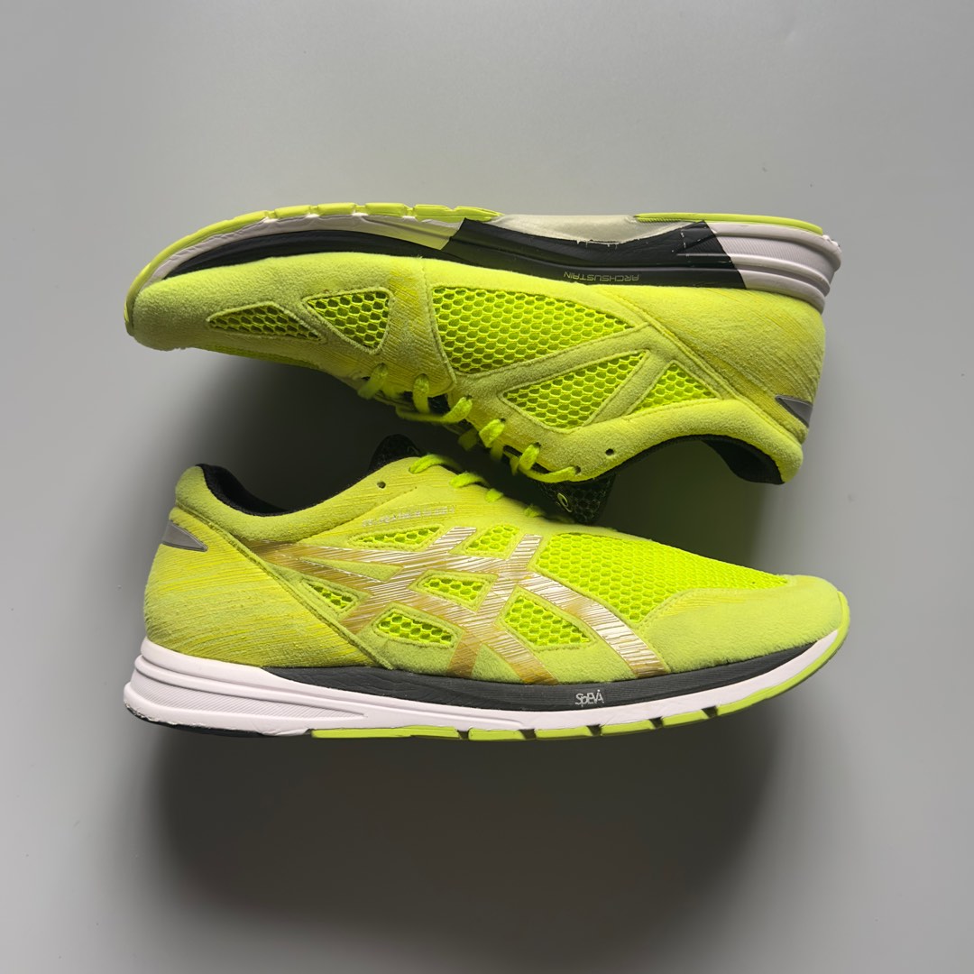 Asics Glyde 4 Neon Green, Men's Fashion, Footwear, Sneakers on Carousell