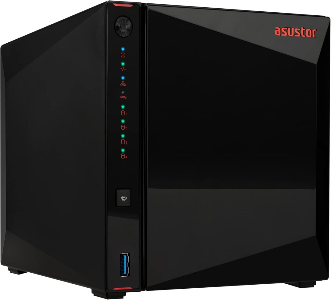 [FREE DELIVERY] ASUSTOR AS5404T NIMBUSTOR 2 Gen2 4Bay NAS - QuadCore ...