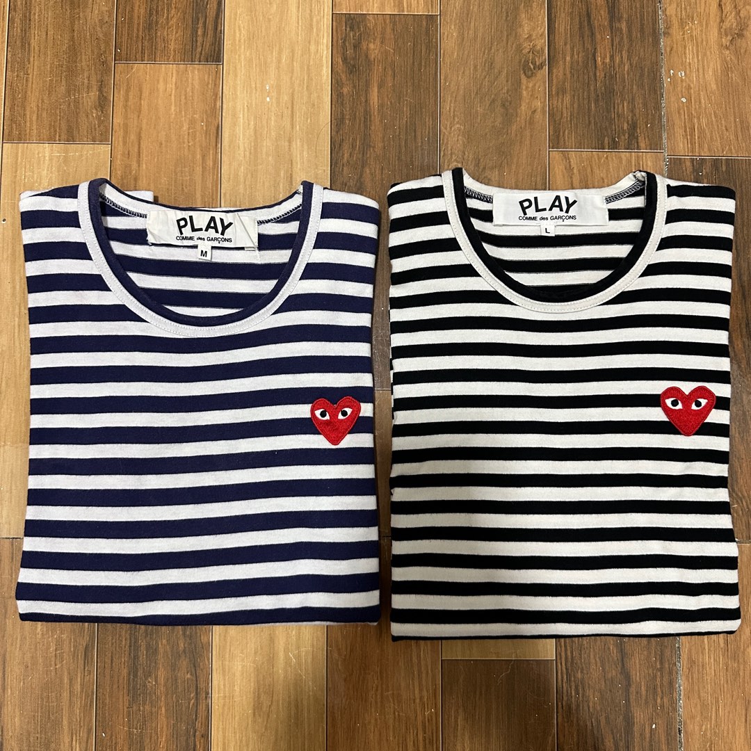 Authentic cdg play aspack, Men's Fashion, Tops & Sets, Tshirts & Polo ...