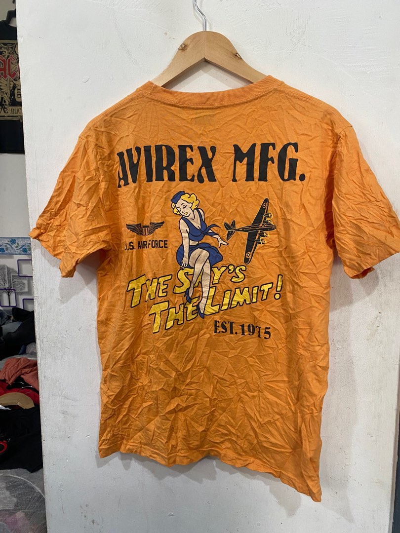 Avirex MFG, Men's Fashion, Tops & Sets, Tshirts & Polo Shirts on Carousell
