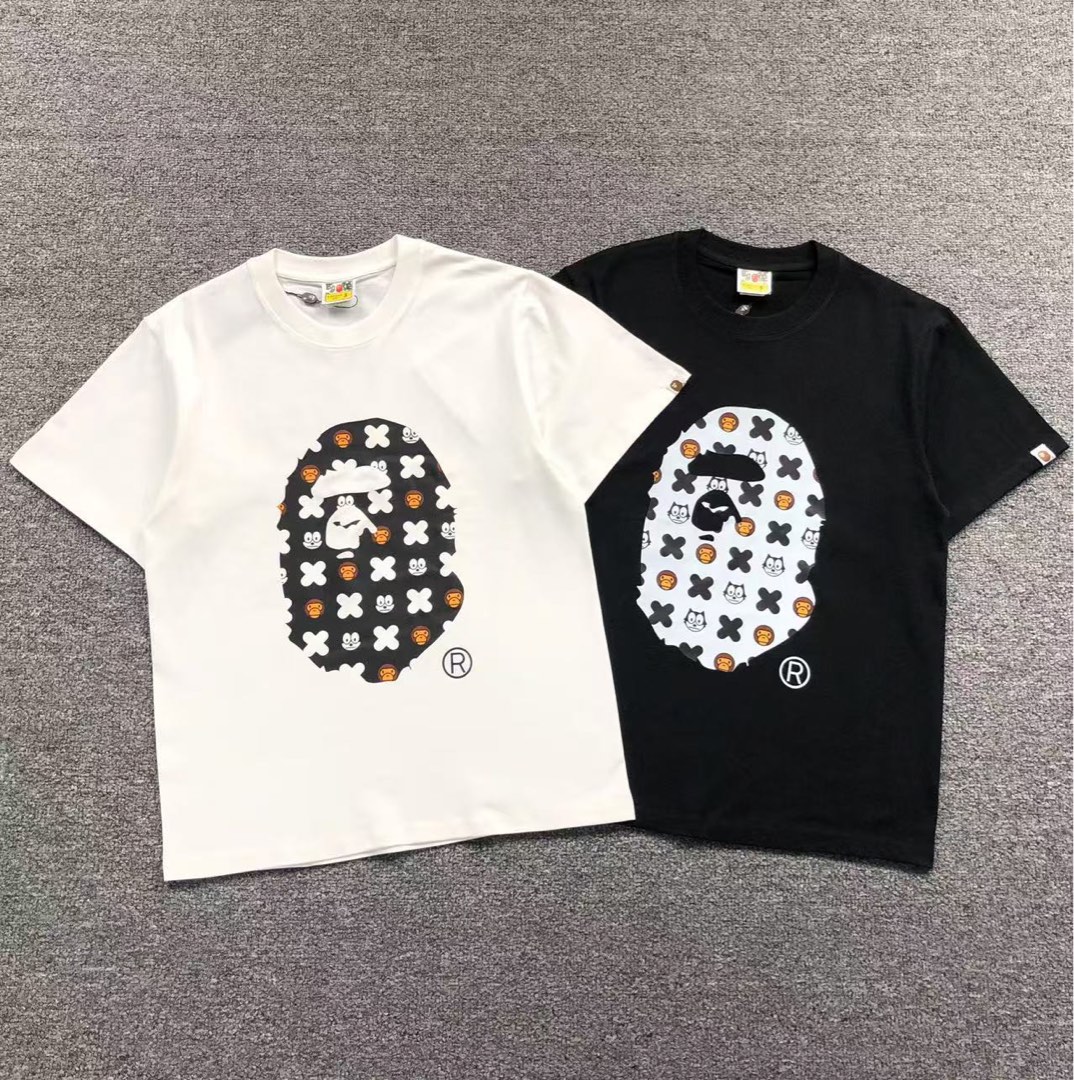 Bape Baby Milo x Felix The Cat Tee (2 colourways), 男裝, 上身及套裝, T-shirt ...