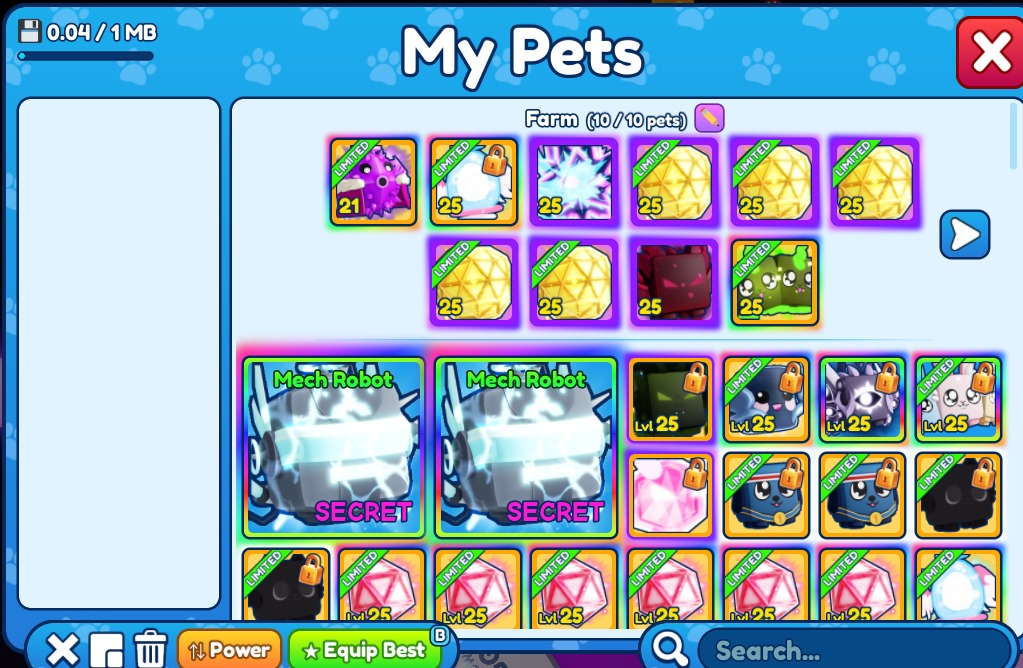 BGSI Secrets and Stat Pets, Video Gaming, Video Games, Others on Carousell