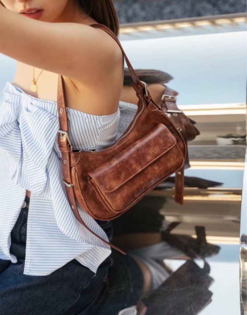 BN Xours Bag brown V2, Women's Fashion, Bags & Wallets, Shoulder Bags ...
