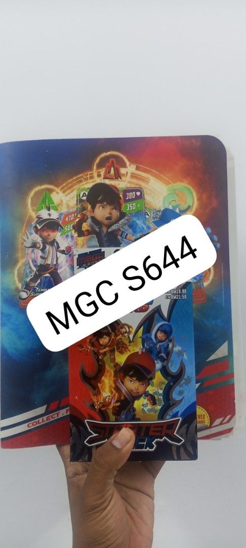 BOBOIBOY ALBUM V1 & SDV5, Hobbies & Toys, Toys & Games on Carousell