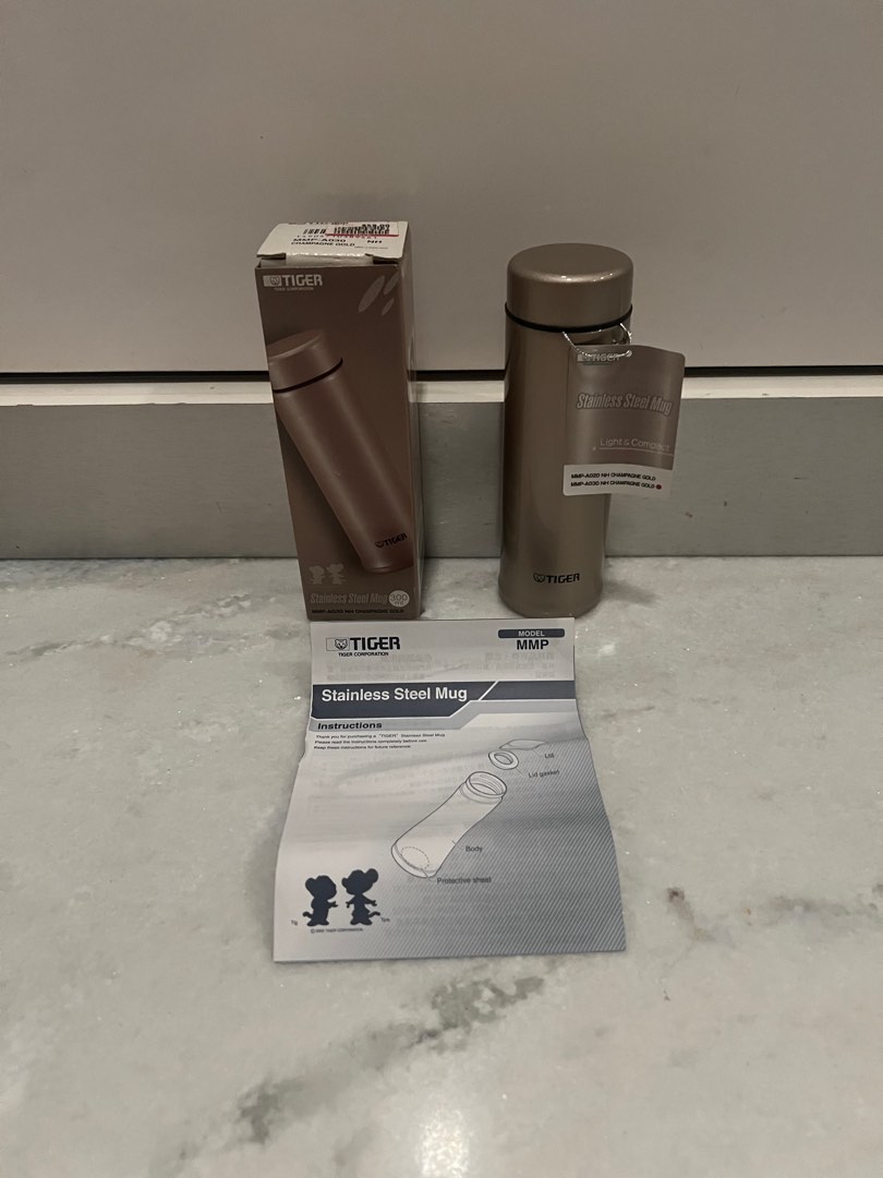 Botol Thermos termos air Tiger Sahara stainless 300ml Jepang Japan ...