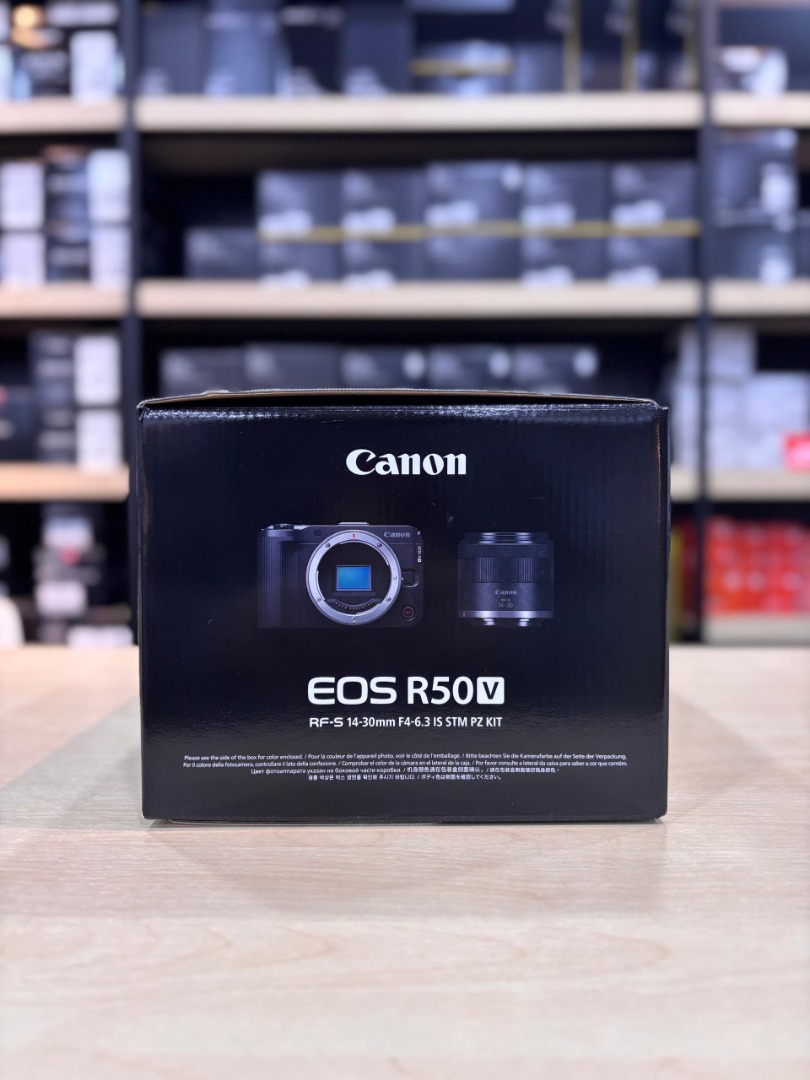 CANON EOS R50V KIT ( RF-S14-30MM F4-6.3 IS STM PZ ), Photography, Lens ...