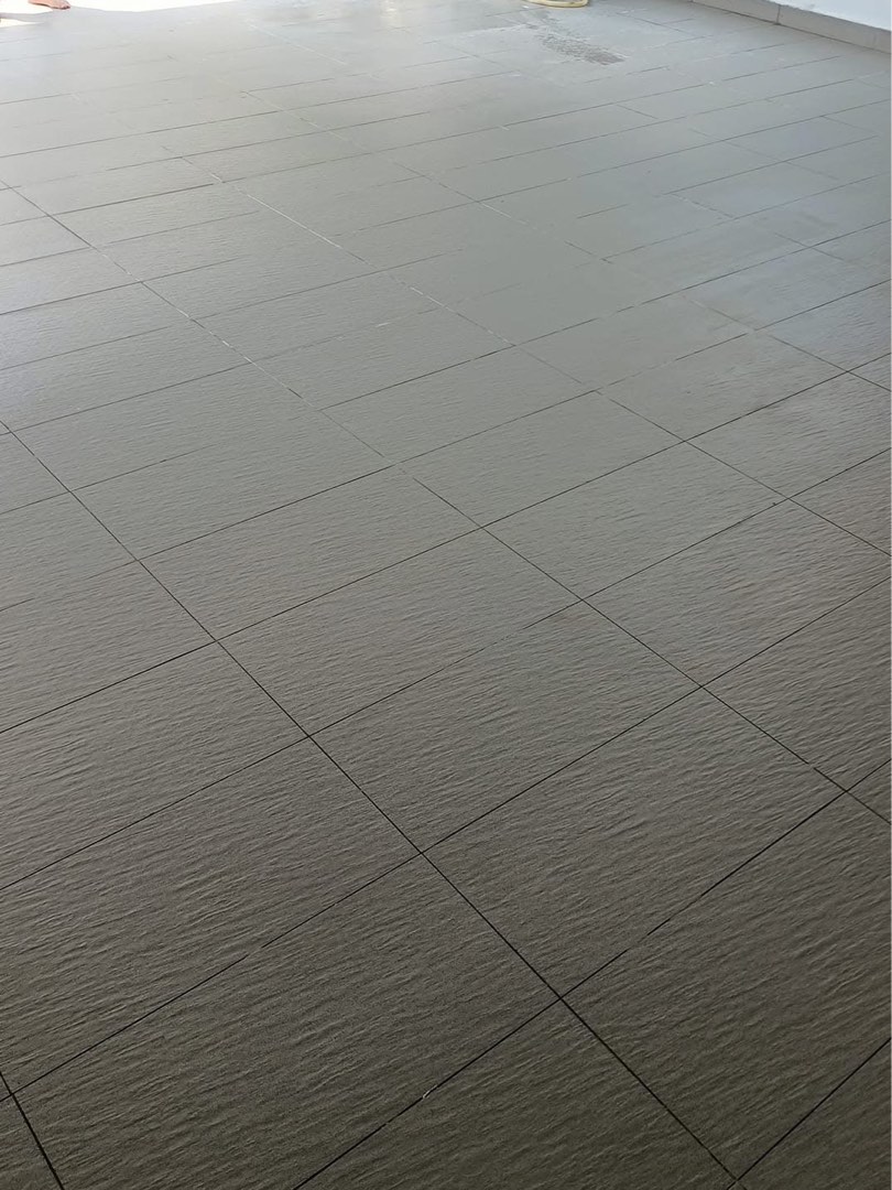 Car porch tiles polish, Furniture & Home Living, Home Improvement ...