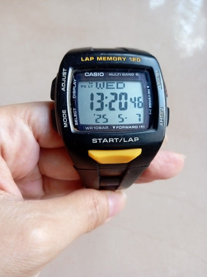 Casio PHYS STW 1000 Men's Digital Watch, Fesyen Pria, Jam Tangan di ...