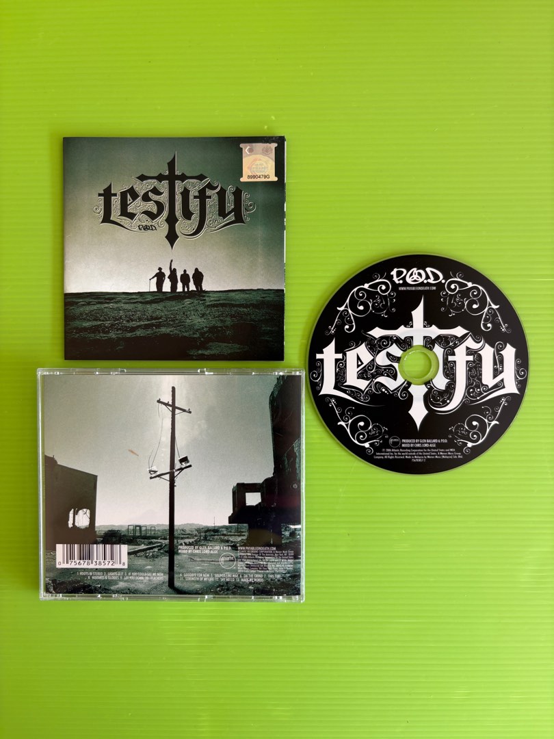 CD POD Testify Album, Hobbies & Toys, Music & Media, CDs & DVDs on ...