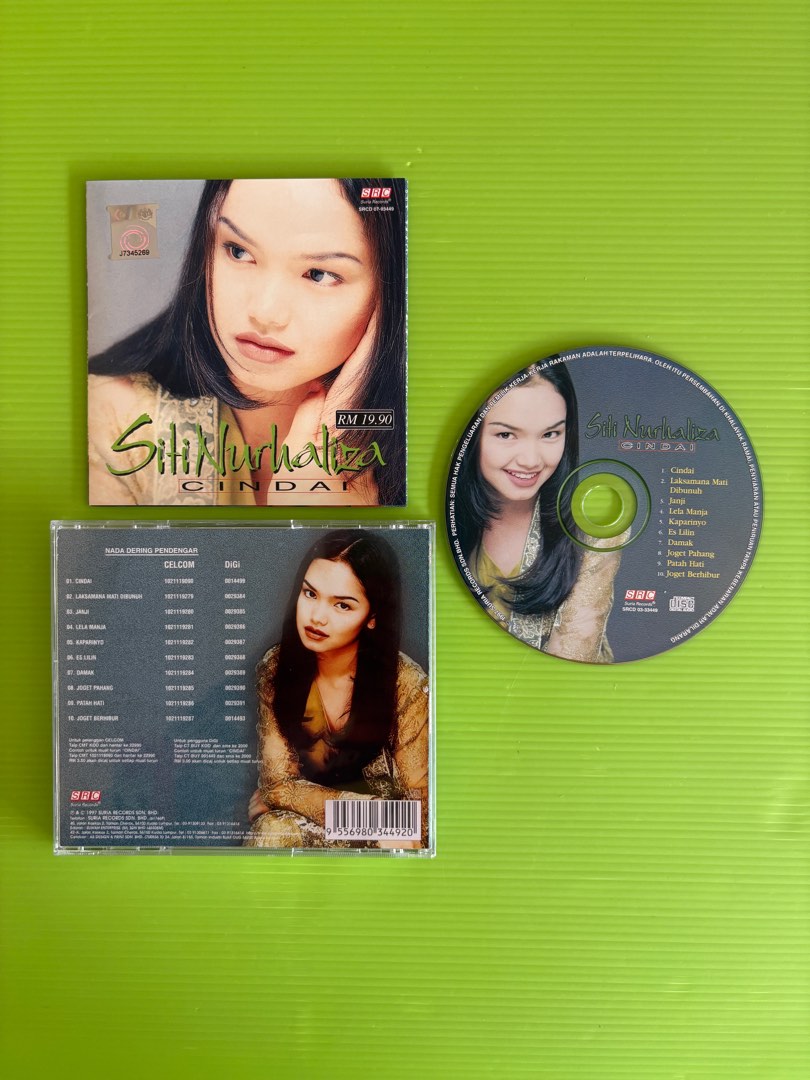 CD Siti Nurhaliza Cindai Album, Hobbies & Toys, Music & Media, CDs & DVDs on Carousell