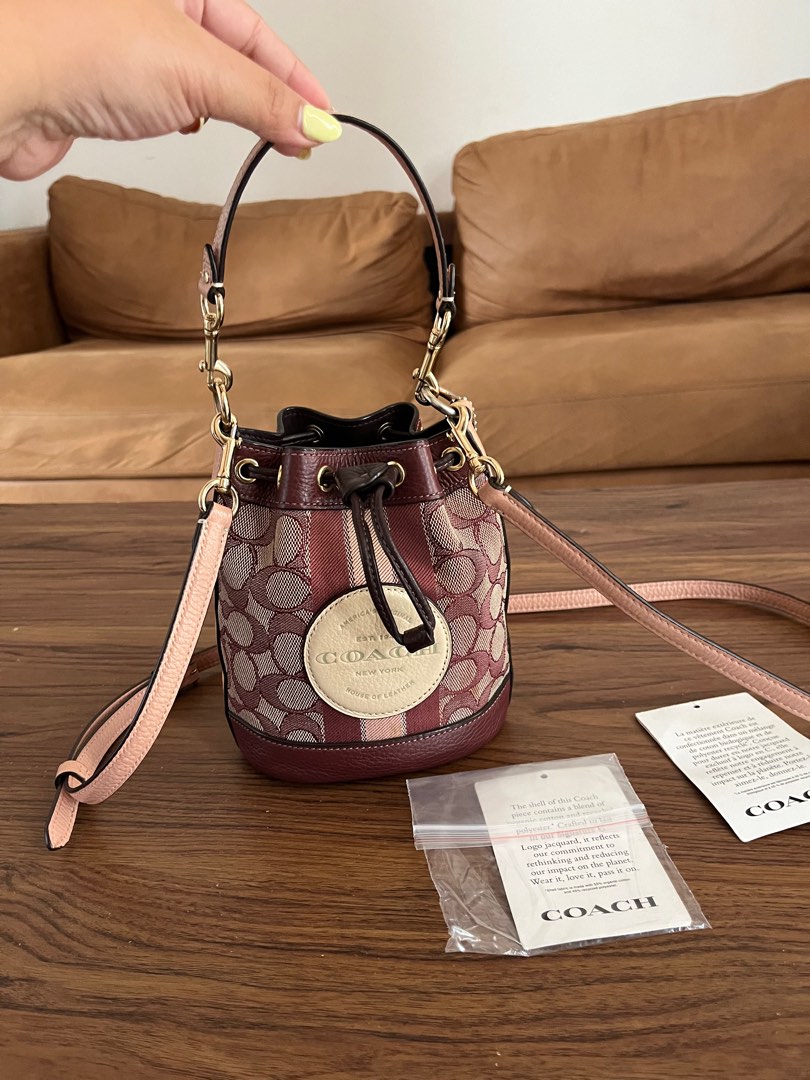 Coach Dimpsey Mini Bucket Bag Authentic, Barang Mewah, Tas & Dompet di ...