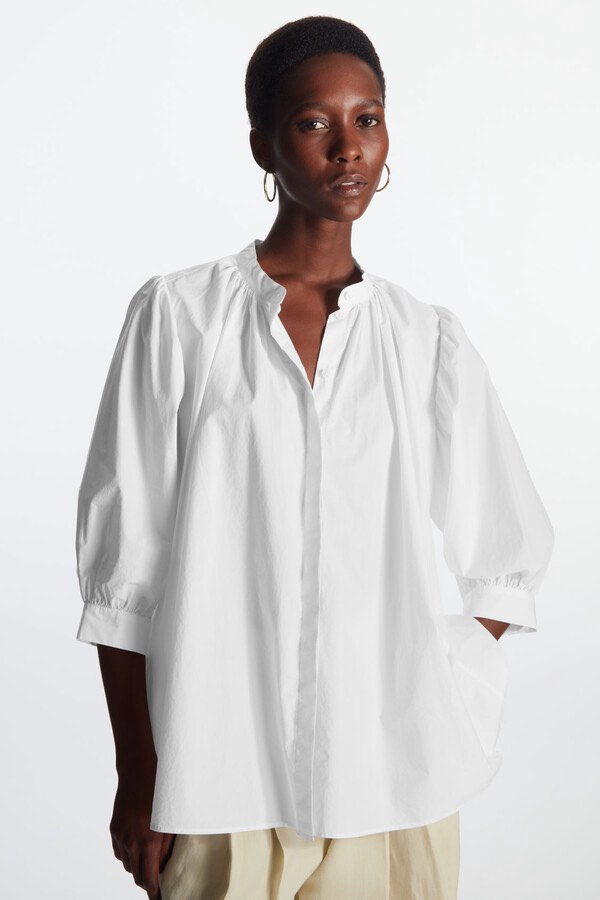 COS Blouse, Women's Fashion, Tops, Blouses on Carousell