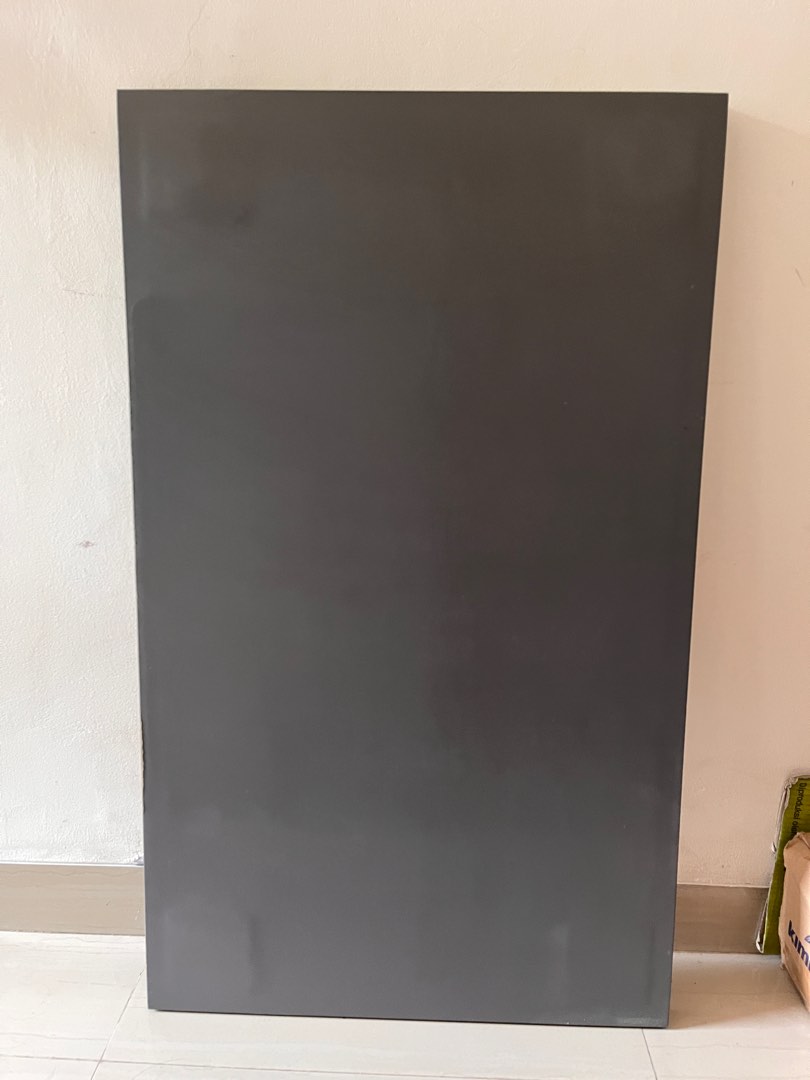 Daun meja Top table ikea linnmon 100 x 60 cm hitam, Perabotan Rumah di ...