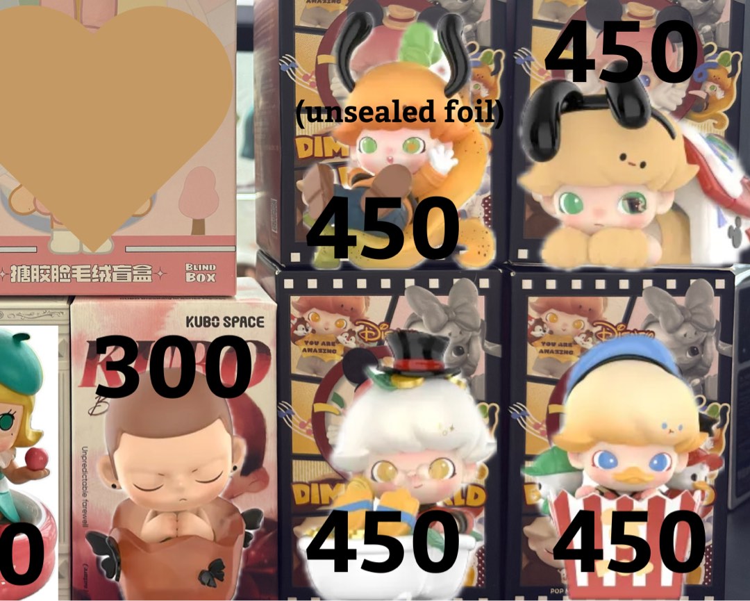 Dimoo Disney Pluto, Goofy, Scrooge, Donald Duck, Kubo, Hobbies & Toys ...