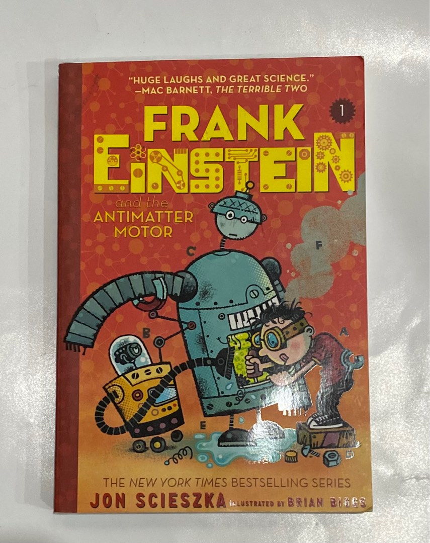 Frank Einstein and the Antimatter Motor (Frank Einstein #1): Book One ...