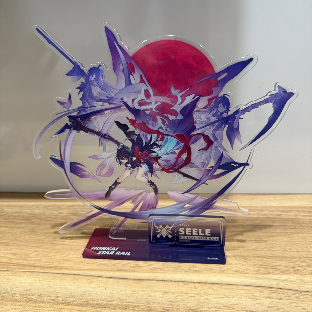 FREE POSTAGE Honkai Star Rail Seele Acrylic Stand, Hobbies & Toys ...
