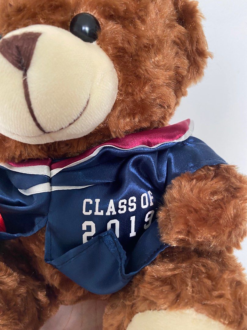 Graduation Bear NTU Teddy Bear Soft Toy Wearing Graduation Gown ...