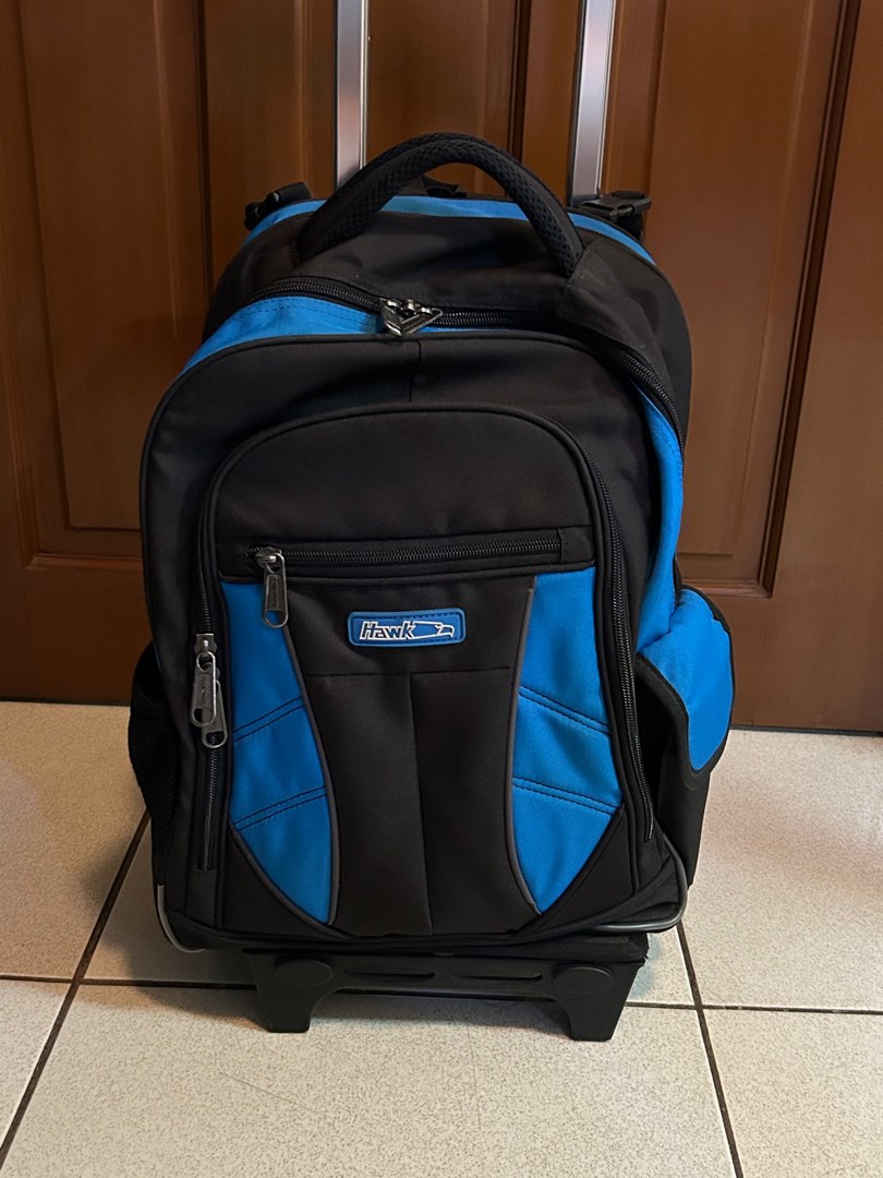 Hawk Large Backpack Trolley, Hobbies & Toys, Stationary & Craft ...