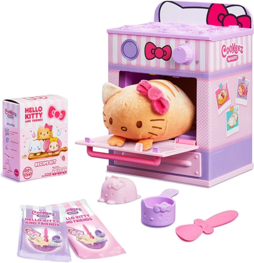 Hello Kitty & Friends Cookeez Makery Oven Treatz Make you own surprise ...