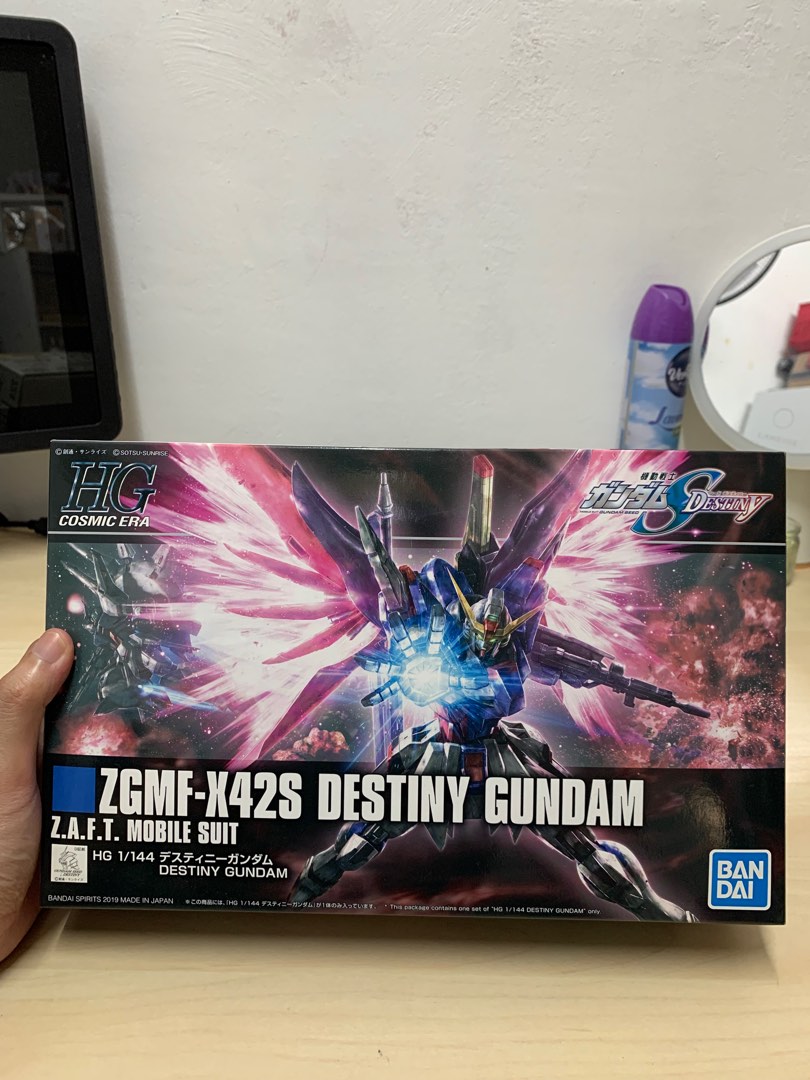 HGCE GUNDAM DESTINY REVIVE BANDAI (UNASSEMBLED), Hobbies & Toys, Toys ...