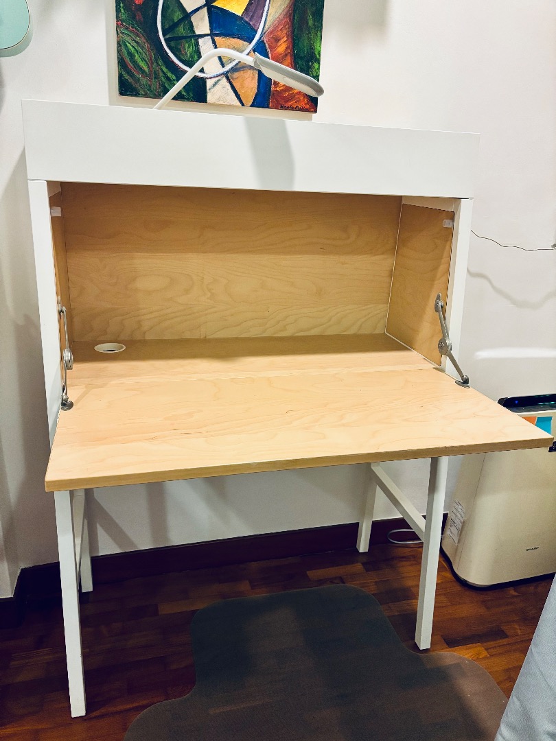 IKEA PS Secretary Desk, Furniture & Home Living, Furniture, Other Home ...