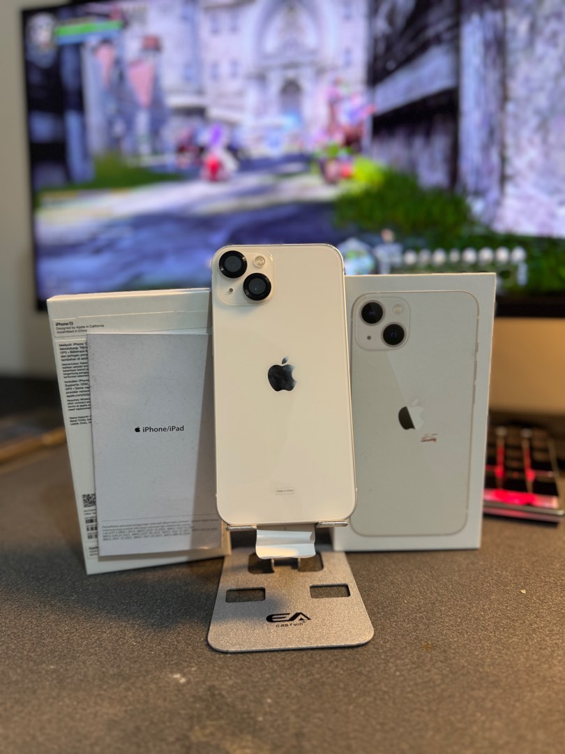 Iphone 13 basic 128 gb starlight, Telepon Seluler & Tablet, iPhone ...