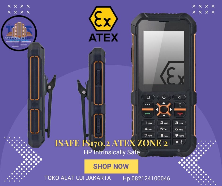 iSAFE IS170.2 – Smartphone ATEX Zone 2 HP Intrinsically Safe untuk ...
