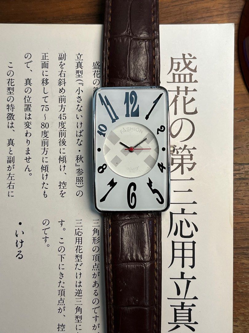 Jam Tangan Tank Kotak Japan Vintage Unik Murah Rare Softwatch Melting ...