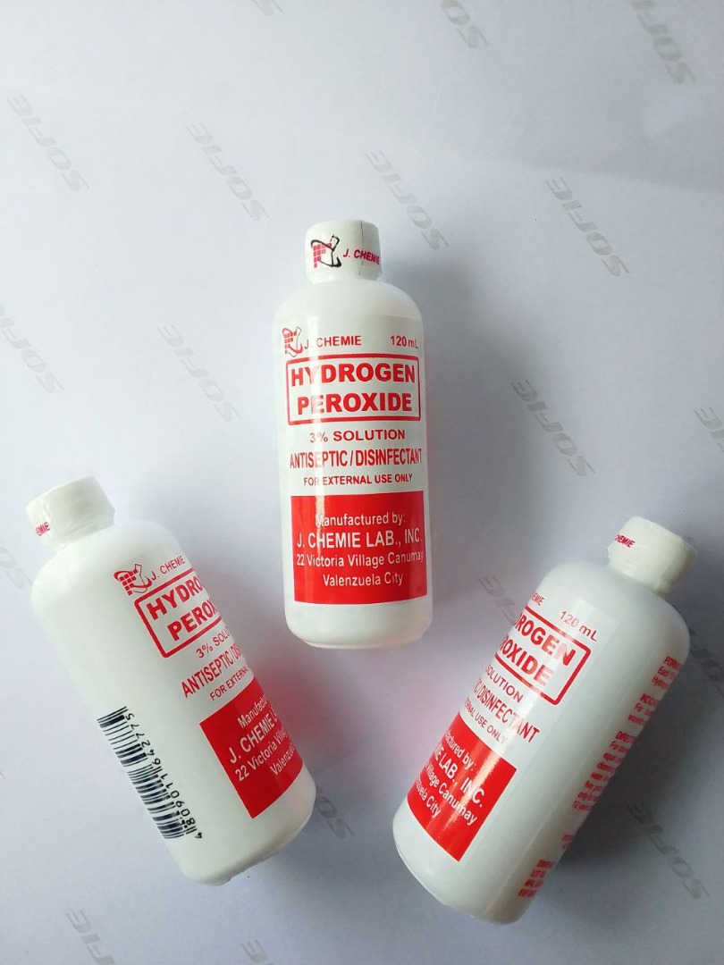 J.CHEMIE HYDROGEN PEROXIDE 120 ML, Health & Nutrition, Medical Supplies ...