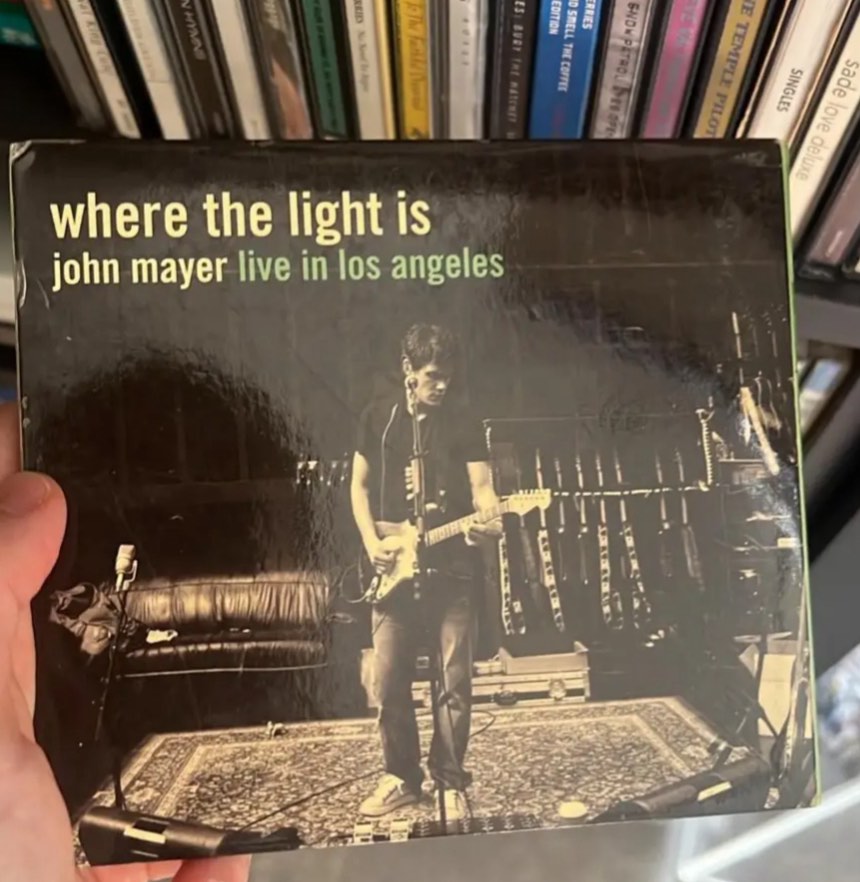 John Mayer Where the light is live in Los Angles CD LIVE, 興趣及遊戲, 音樂、樂器 ...