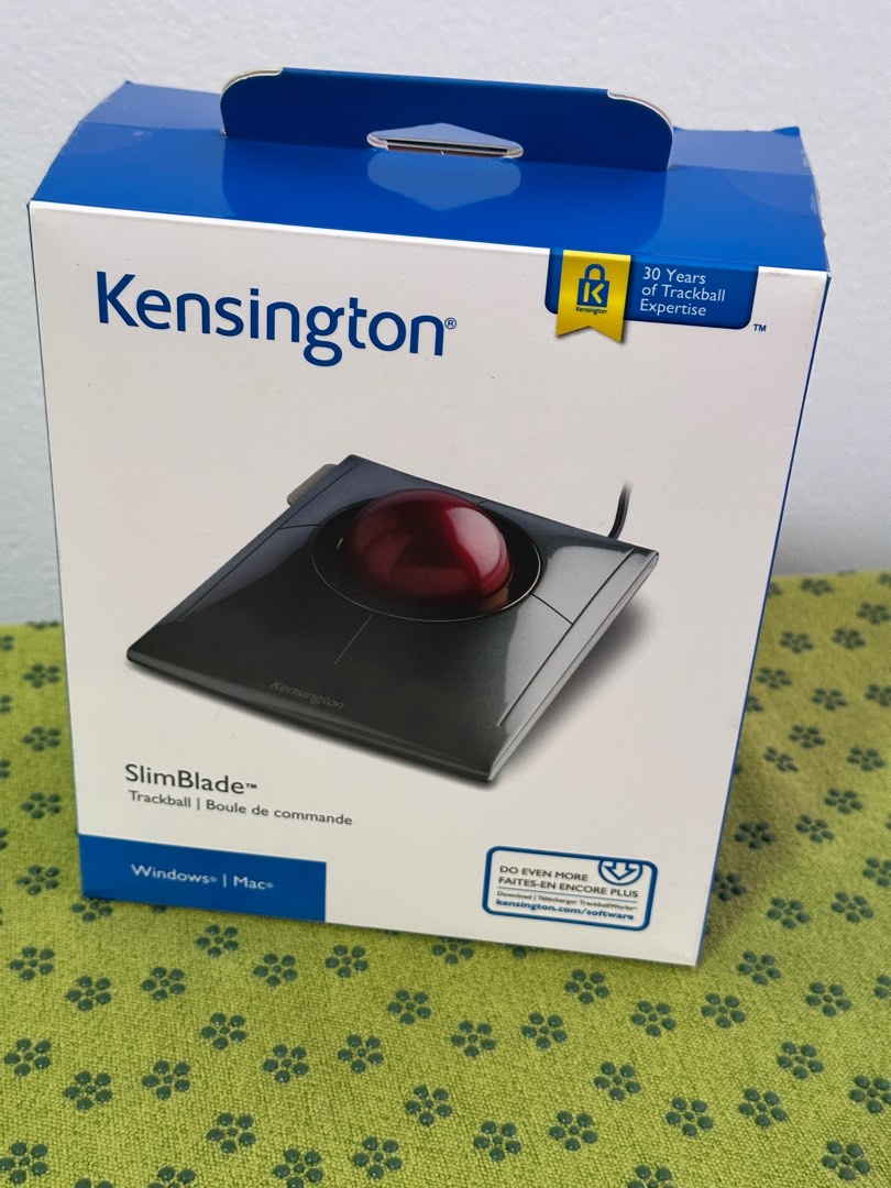 Kensington Slimblade Trackball, Computers & Tech, Parts & Accessories ...