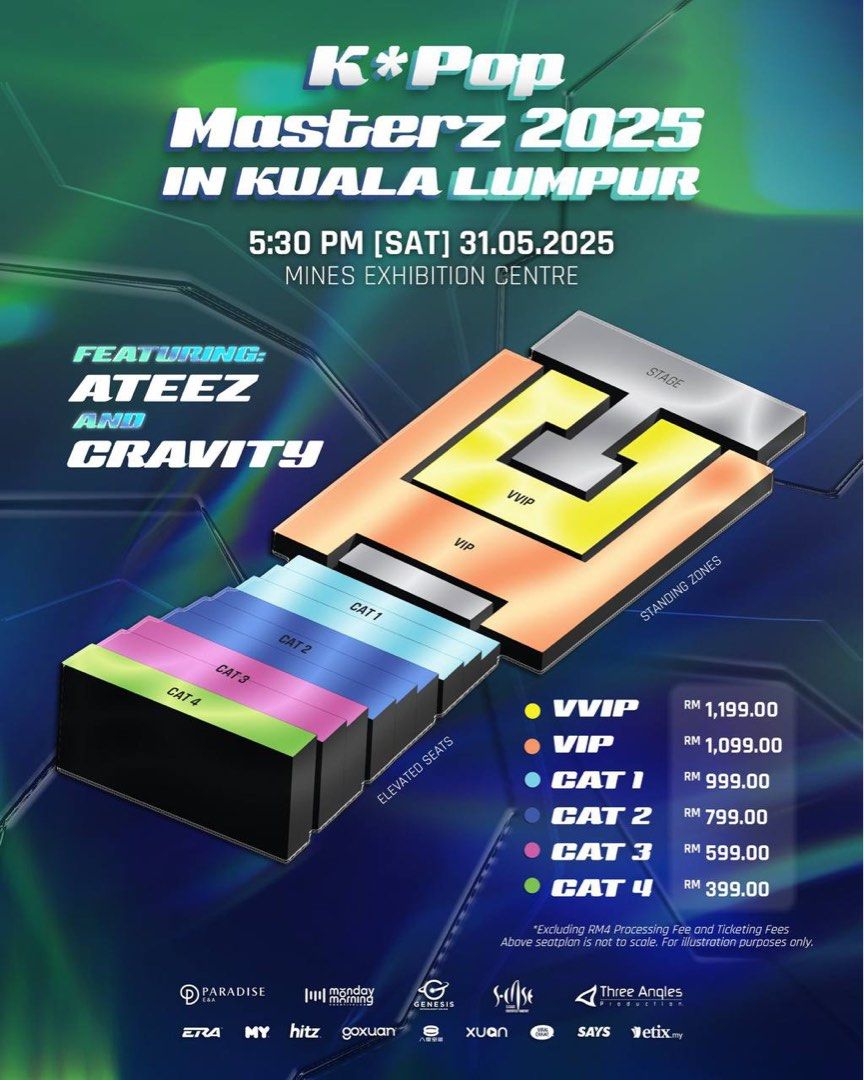 KPOP MASTERZ 2025 IN KUALA LUMPUR - Concert Ticket Help-To-Buy HTB Ticketing Service, Lifestyle ...