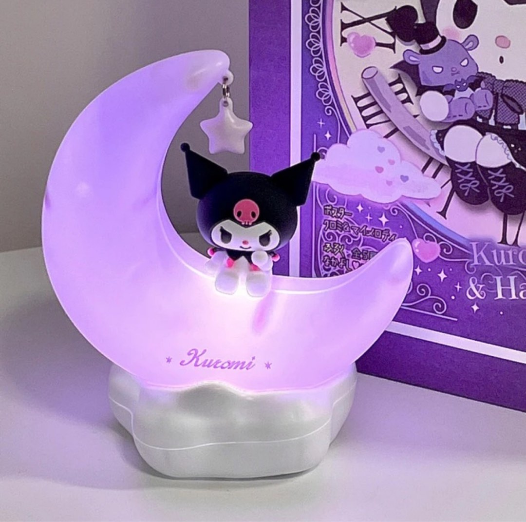 Kuromi LED Night Light, Furniture & Home Living, Lighting & Fans ...