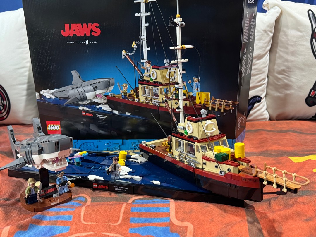 Lego Ideas Jaws 21350, Hobbies & Toys, Toys & Games on Carousell