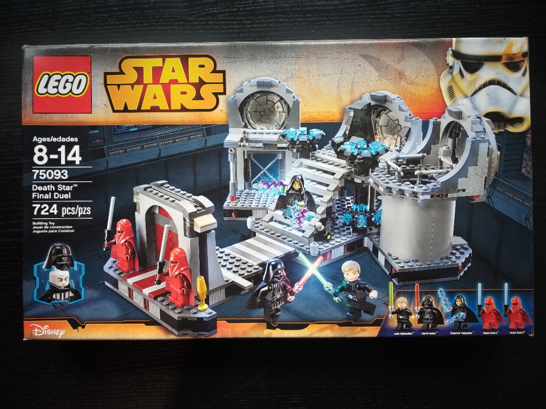 Lego Star Wars 75093 Death Star Final Duel, Hobbies & Toys, Toys ...
