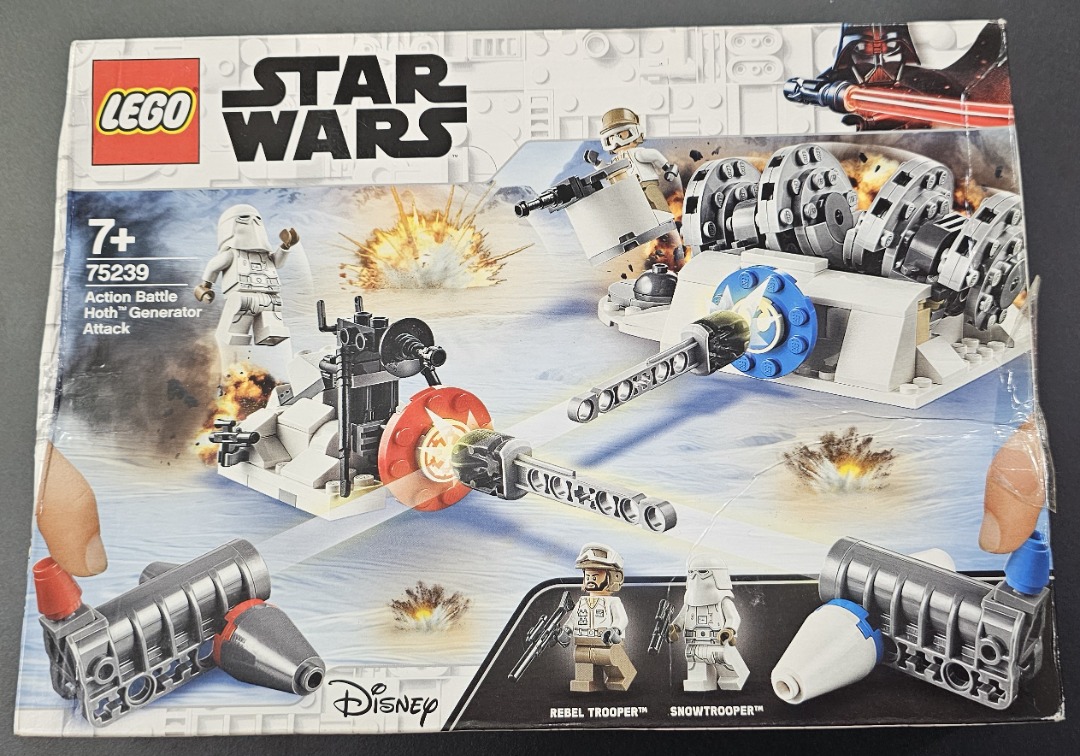 Lego Star Wars 75239 Action Battle Hoth Generator Attack, Hobbies ...