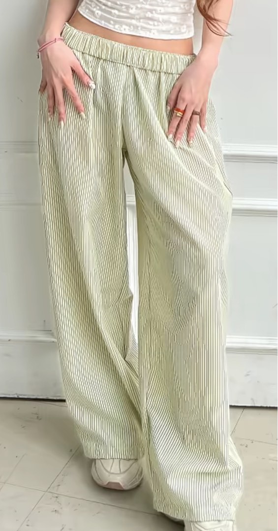 lf isa the label presko pants in matcha, Announcements on Carousell