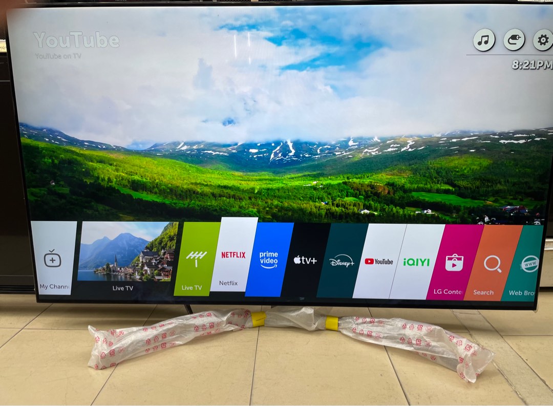 LG Super UHD 4K TV 55 inch, TV & Home Appliances, TV & Entertainment ...
