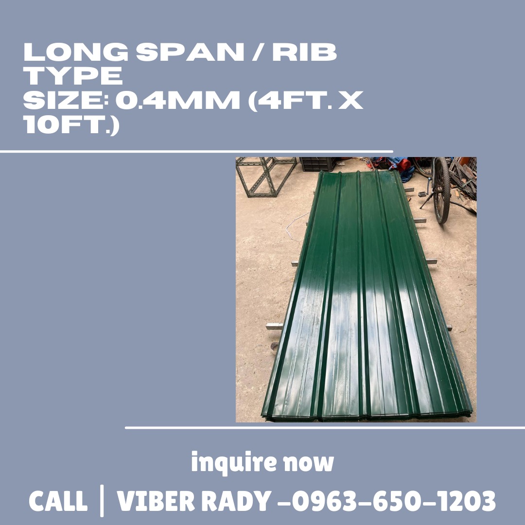 LONG SPAN / RIB TYPE, Furniture & Home Living, Furniture, Other Home ...