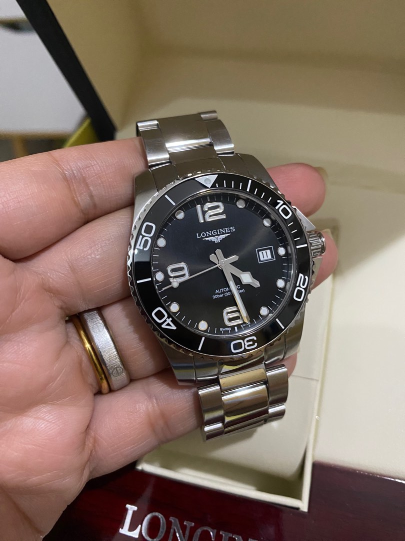 Longines Hydroconquest, Luxury, Watches on Carousell