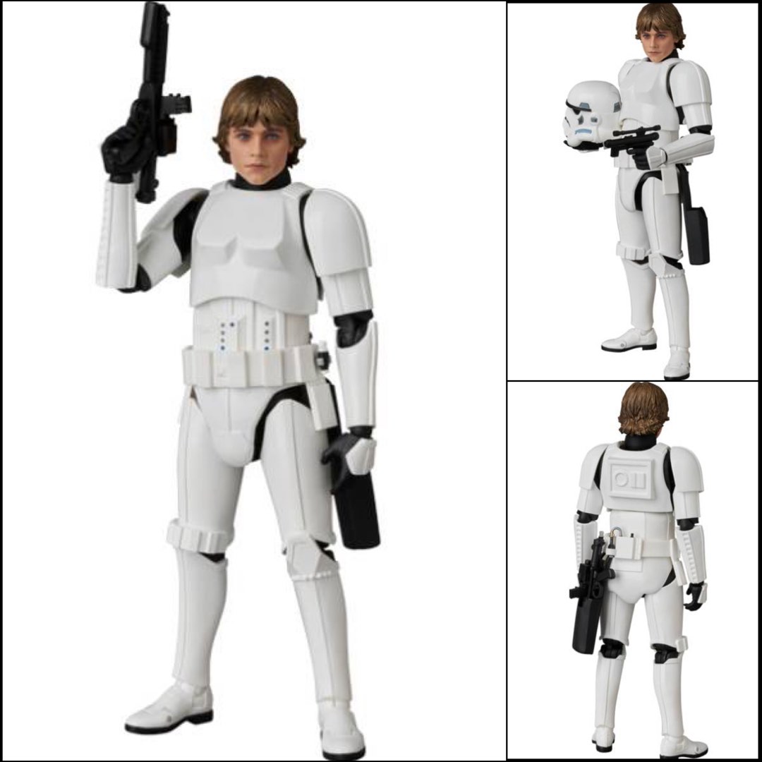 MAFEX (No.257): Star Wars: A New Hope - Luke Skywalker (Stormtrooper Disguise Ver.), Hobbies ...