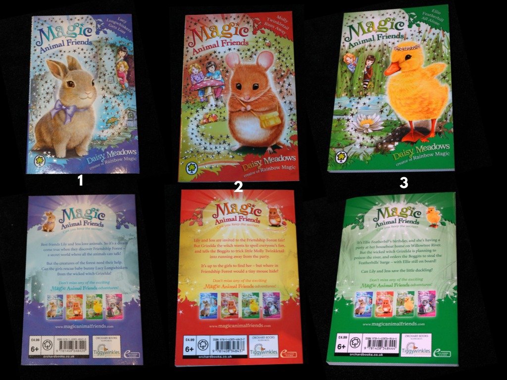 Magic Animal Friends by Daisy Meadows (Vol 1 - 10), Hobbies & Toys ...