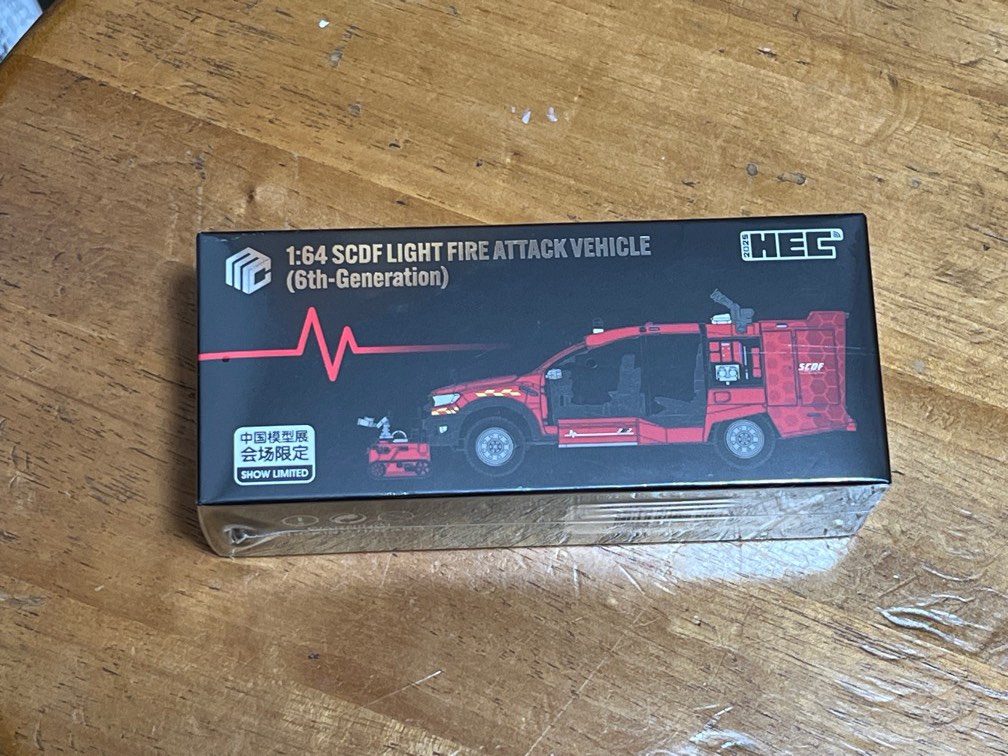 Masterpiece Collectibles SCDF Show limited version 1:64 Light Fire ...